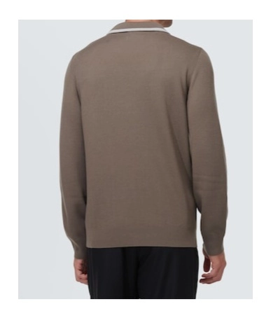 Giorgio Armani Long-sleeved Polo Shirt