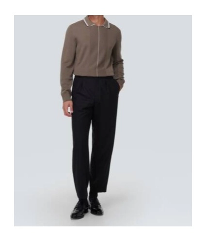 Giorgio Armani Long-sleeved Polo Shirt