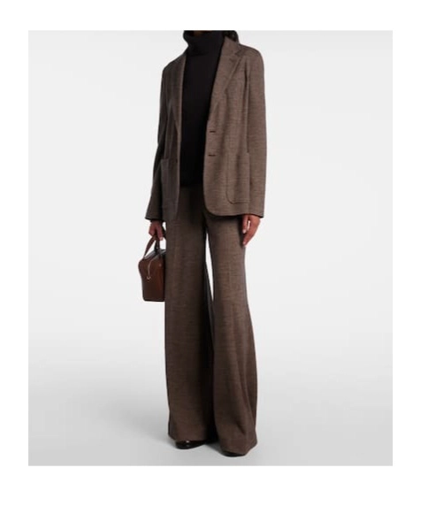 Ralph Lauren Isaiah Wool Wide-leg Pants