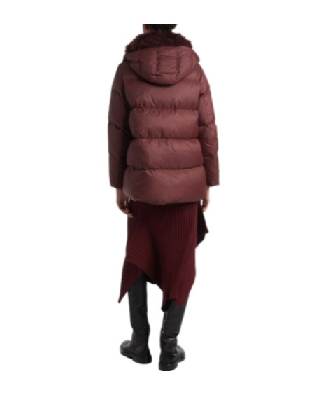 YVES SALOMON Warm Hooded Down Jacket