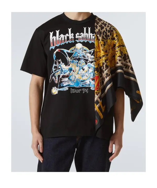 Junya Watanabe Asymmetric Logo T-shirt