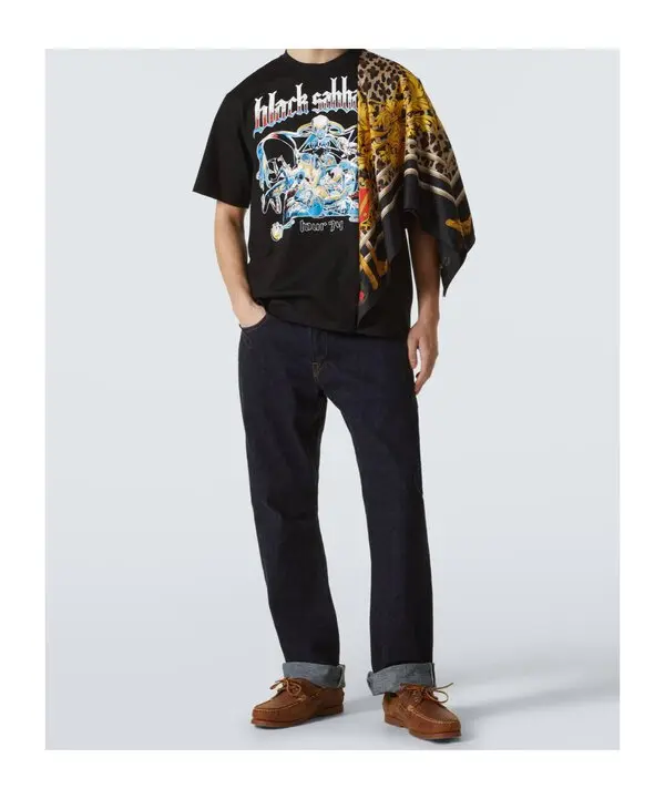 Junya Watanabe Asymmetric Logo T-shirt
