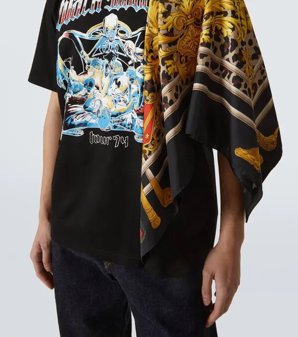 Junya Watanabe Asymmetric Logo T-shirt