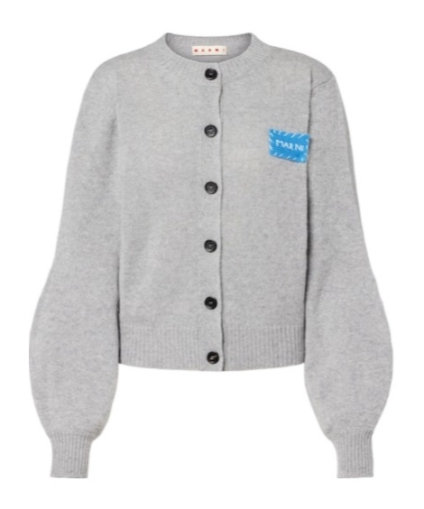 Marni Logo Cashmere Cardigan