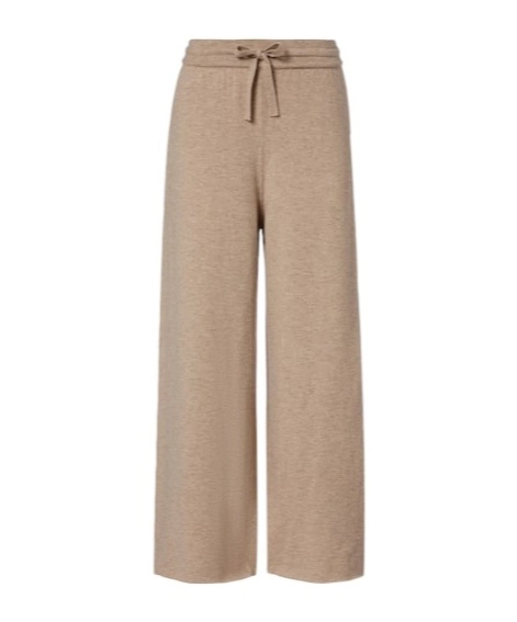 JIL SANDER Cashmere Wide-leg Pants - Nude