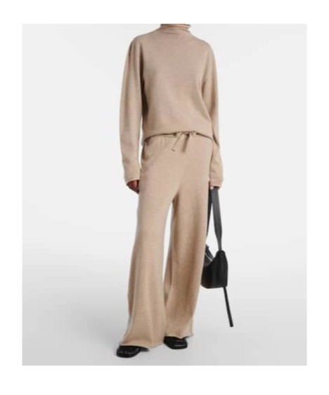 JIL SANDER Cashmere Wide-leg Pants