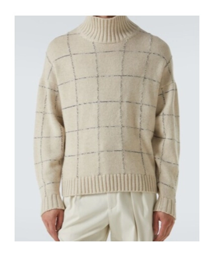 Dunhill High-necked Knit Sweater