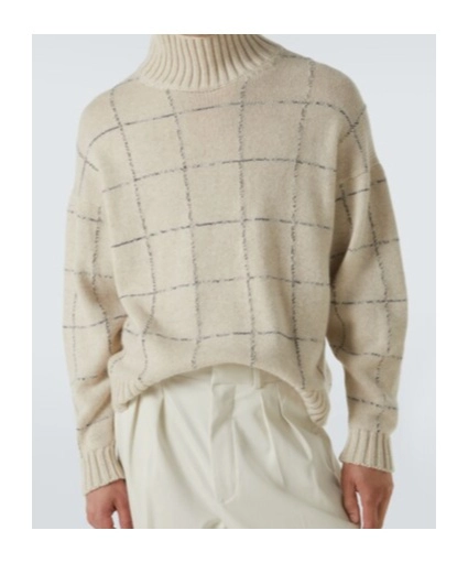 Dunhill High-necked Knit Sweater
