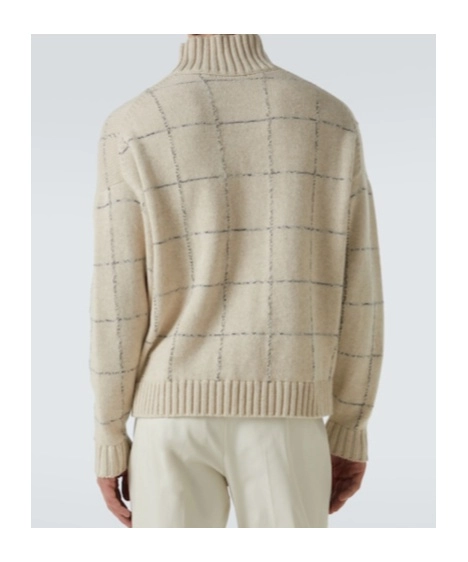Dunhill High-necked Knit Sweater