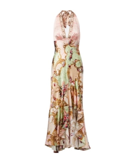 Camilla Queens Quarters Silk Maxi Dress