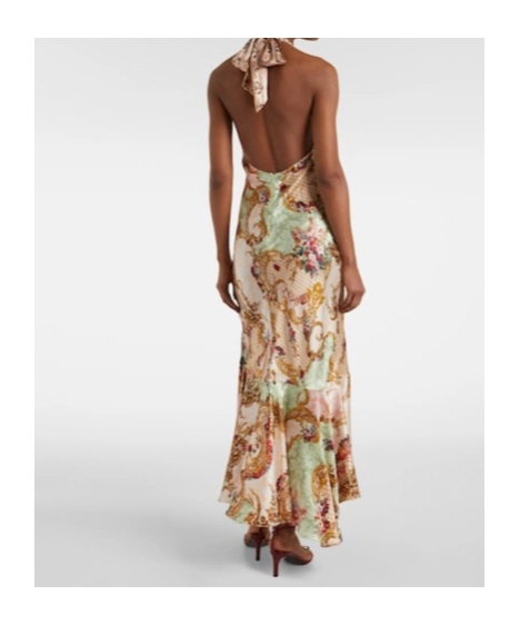 Camilla Queens Quarters Silk Maxi Dress