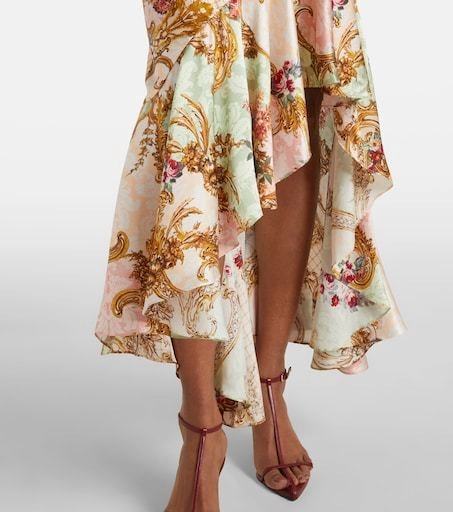 Camilla Queens Quarters Silk Maxi Dress