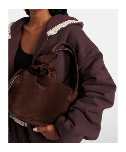 Magda Butrym Brigitte Suede Tote Bag