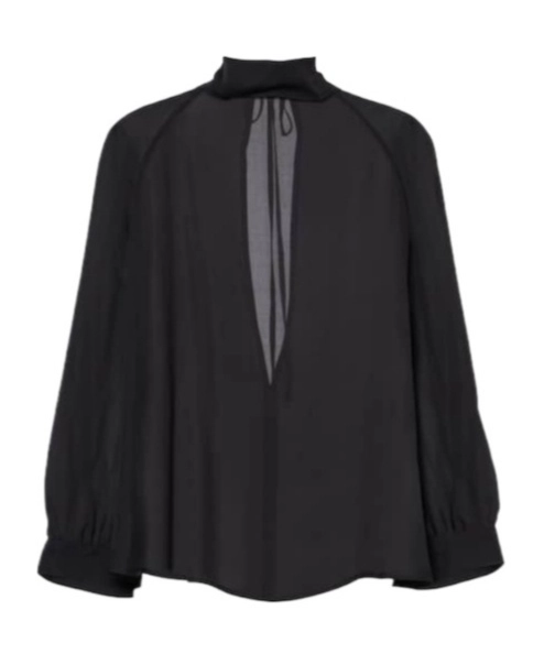 NILI LOTAN Tie Shirt