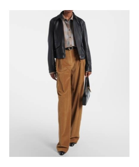 Altuzarra Pip Cotton Corduroy Wide-leg Pants - Brown