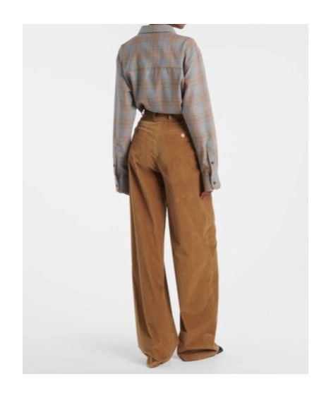 Altuzarra Pip Cotton Corduroy Wide-leg Pants - Brown