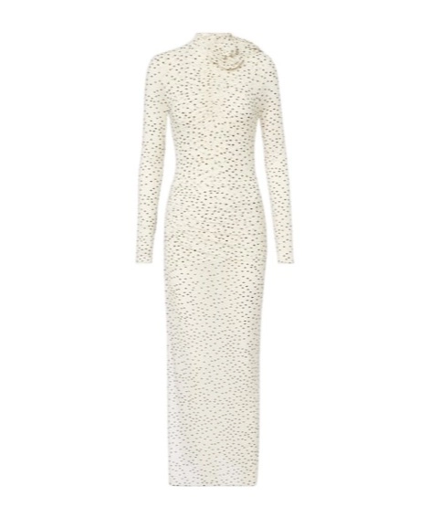 Magda Butrym Long-sleeved Dress - White