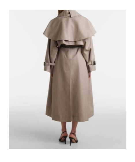 Altuzarra Billie Virgin Wool Trench Coat