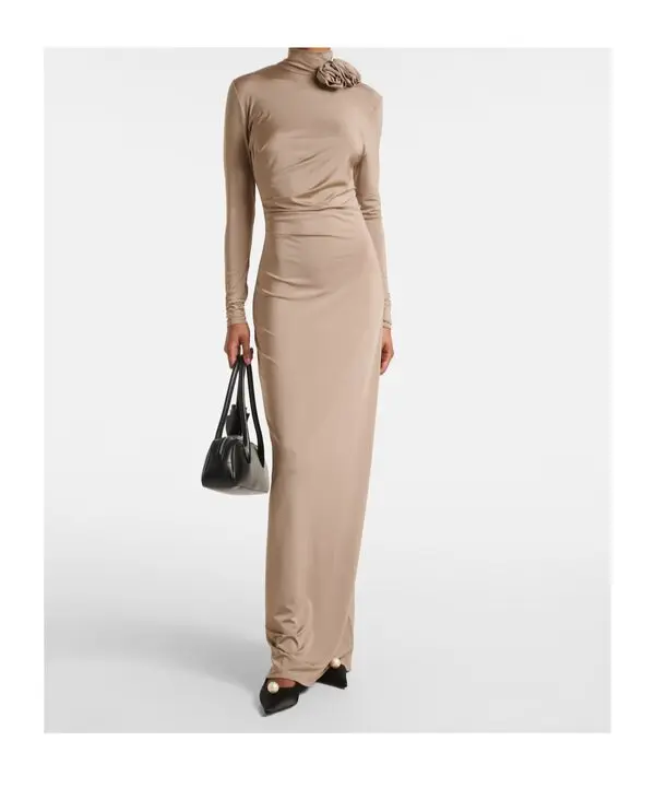 Magda Butrym Floral-applique Gown
