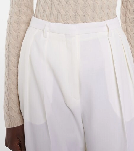 Altuzarra Emmett High-rise Wool Tapered Pants