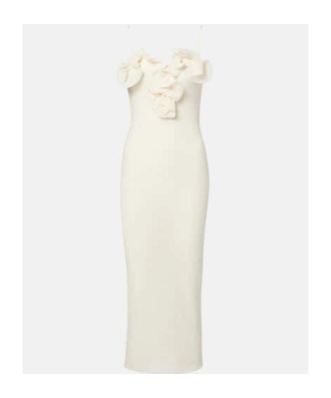 Magda Butrym Floral Applique Dress