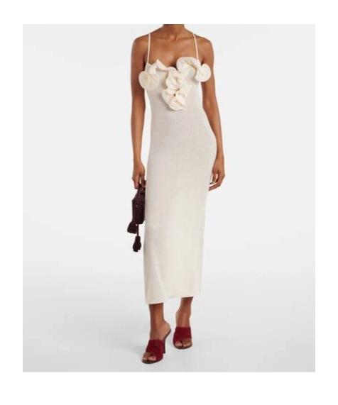 Magda Butrym Floral Applique Dress