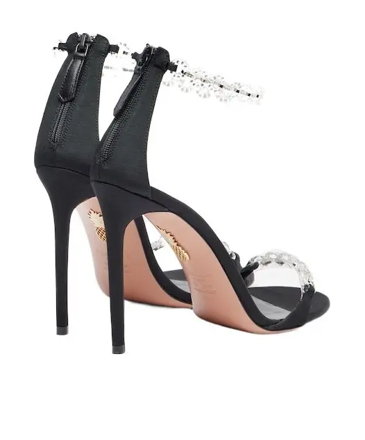 AQUAZZURA Bijoux 105 Embellished Sandals