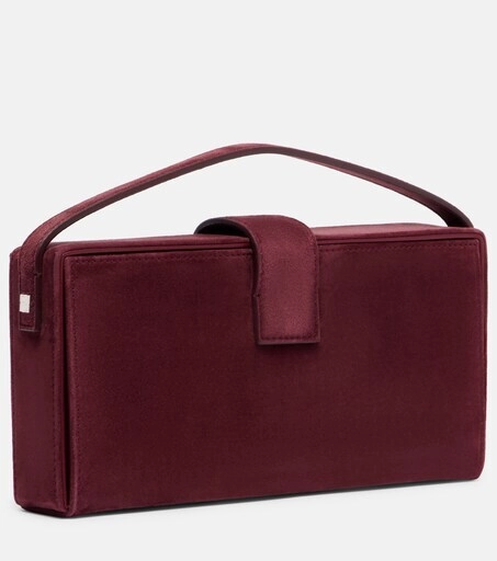 Magda Butrym Apolonia Suede Clutch