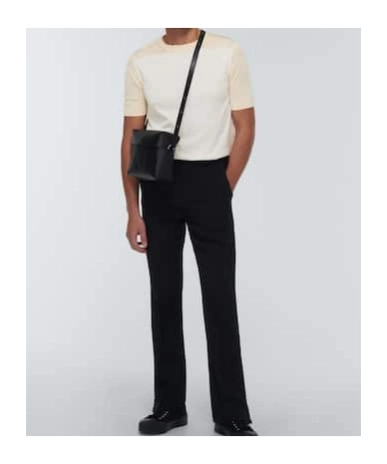 JIL SANDER Oversized Silk T-shirt