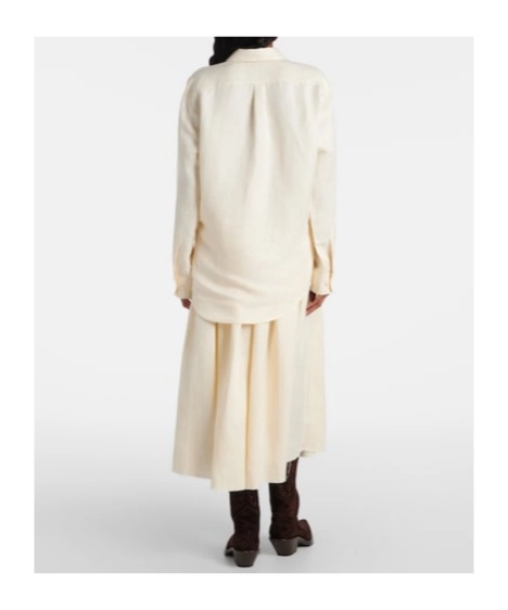 Gabriela Hearst Ferrara Linen And Silk Shirt