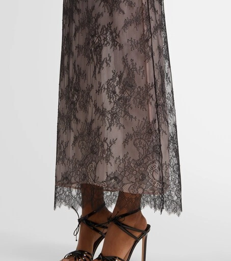 Blumarine V-neck Midi Dress