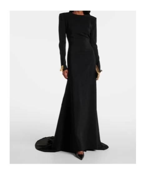 Oscar De La Renta Open-back Gown