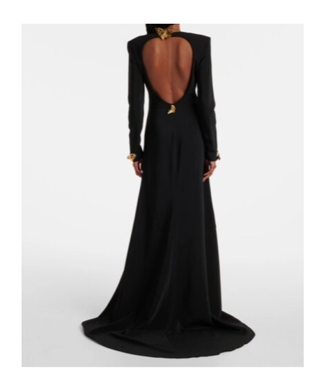 Oscar De La Renta Open-back Gown