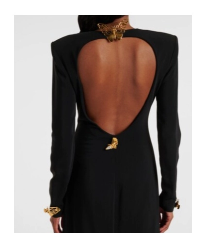 Oscar De La Renta Open-back Gown