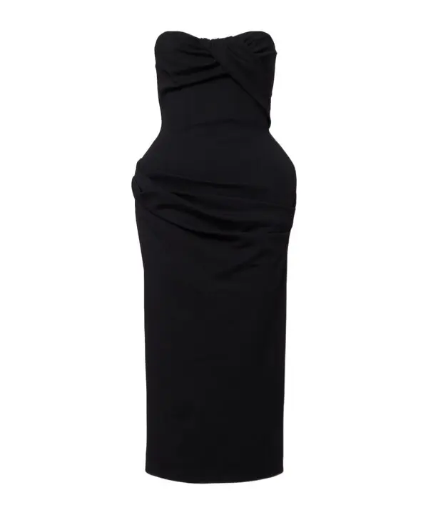 Magda Butrym Draped Midi Dress