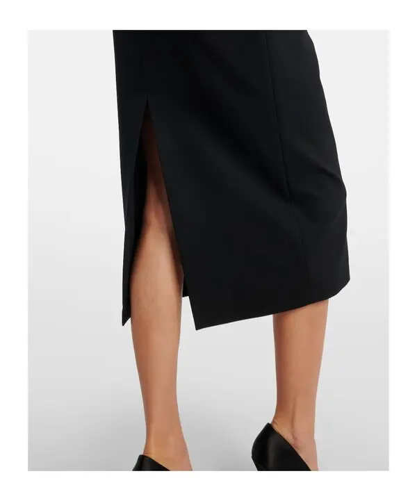 Magda Butrym Draped Midi Dress
