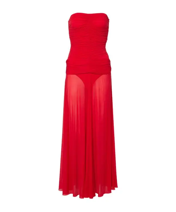 Magda Butrym Ruched Cocktail Dress