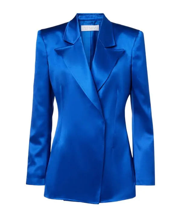 Gabriela Hearst Aleah Silk Blazer