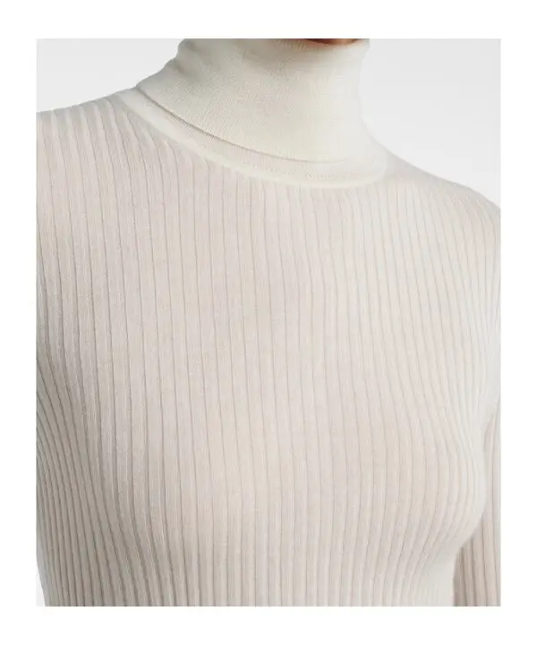 Gabriela Hearst Cashmere And Silk Turtleneck Sweater
