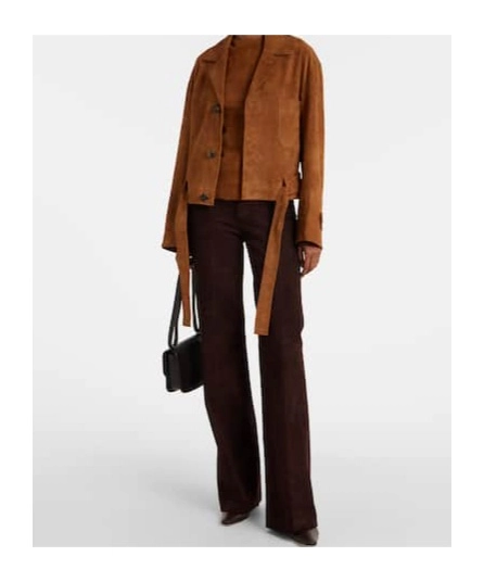 Stouls Miuccia Suede Top