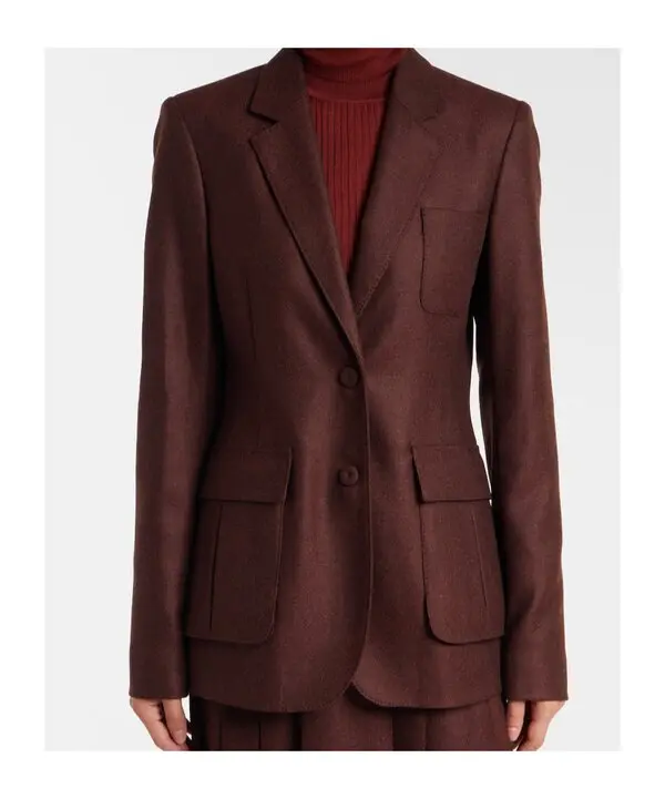 Gabriela Hearst Louisa Wool-blend Blazer