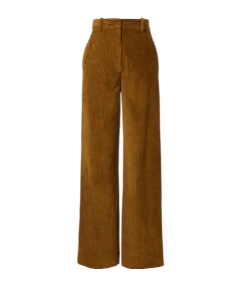 Proenza Schouler Cotton Corduroy Wide-leg Pants - Brown