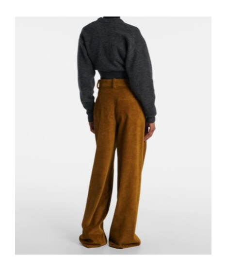 Proenza Schouler Corduroy Wide-leg Trousers - Brown