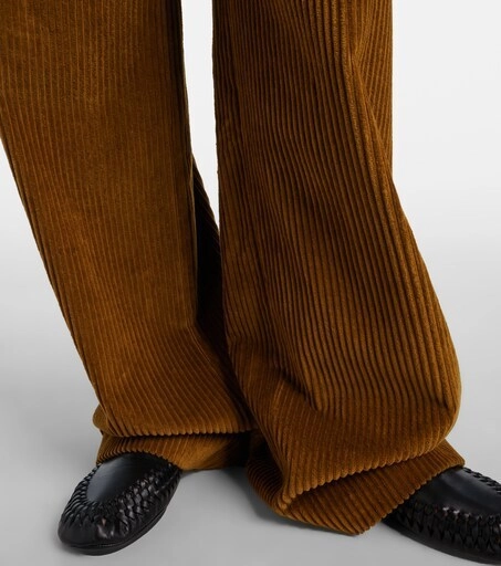 Proenza Schouler Corduroy Wide-leg Trousers - Brown