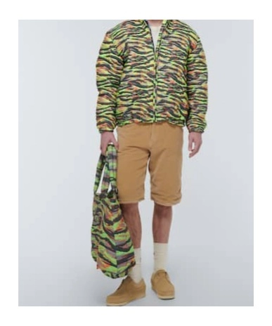 ERL Camouflage Quilted Cotton Jacket
