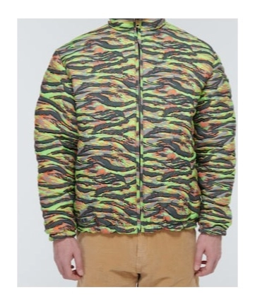 ERL Camouflage Quilted Cotton Jacket
