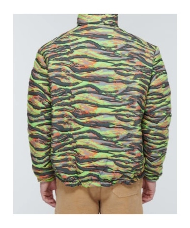 ERL Camouflage Quilted Cotton Jacket