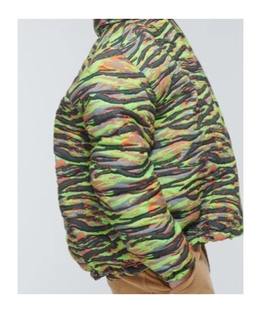 ERL Camouflage Quilted Cotton Jacket