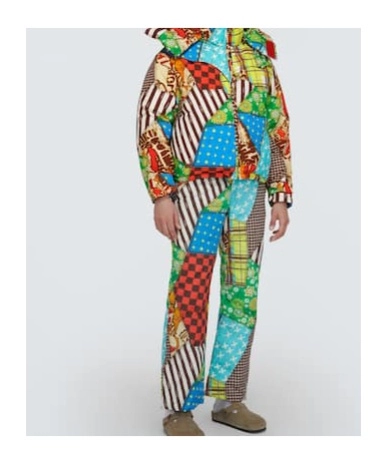 ERL Printed Cotton-blend Down Jacket