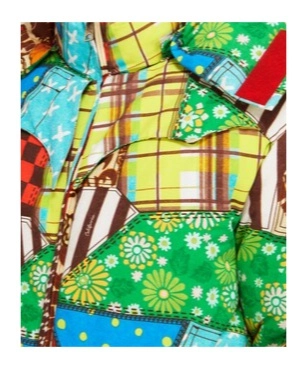 ERL Printed Cotton-blend Down Jacket